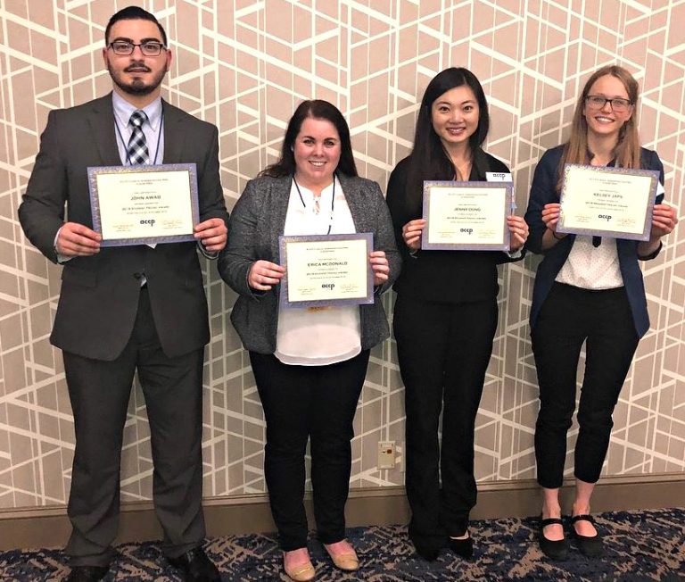 ACCP recognizes John Awad (Pharm.D. Class of 2019) - UConn Today