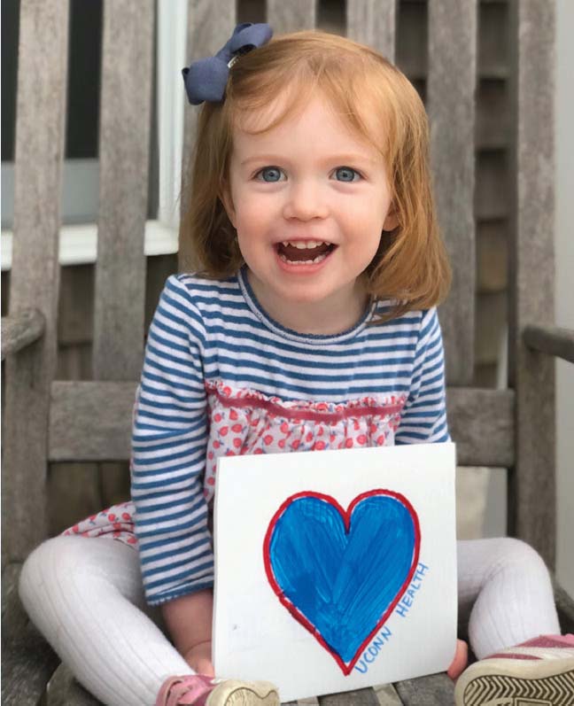 Show A Blue Heart for UConn Health - UConn Today