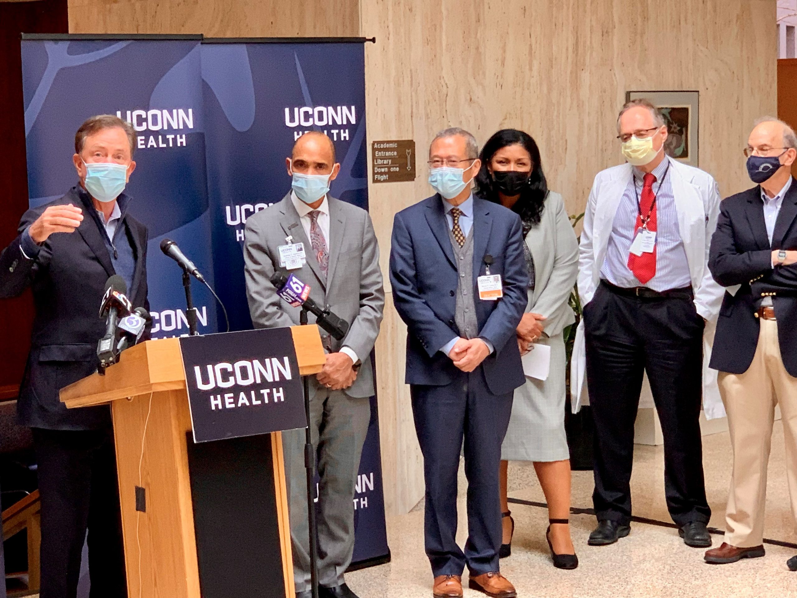 Governor, Lawmakers Visit UConn Health to Celebrate University’s Record ...
