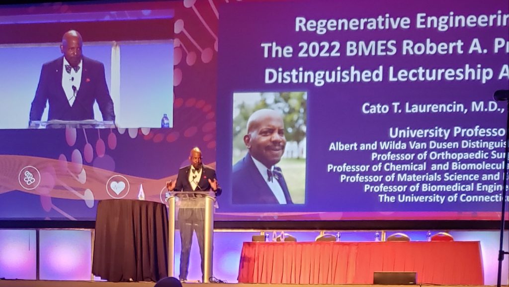 UConn Professor Cato T. Laurencin Delivers the Robert A. Pritzker ...