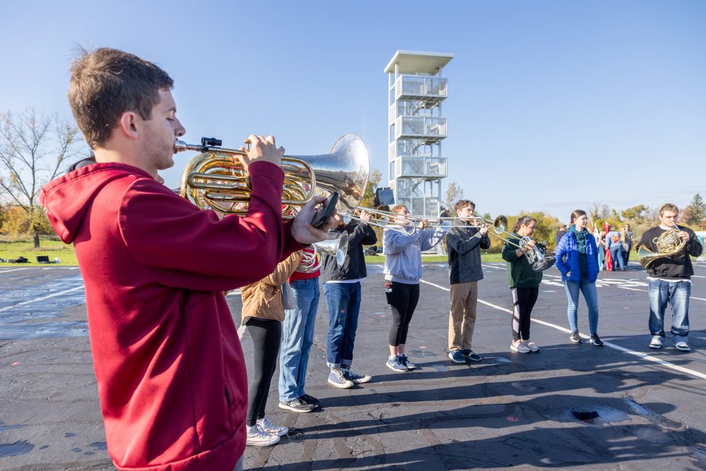 UCMB Leaders Help High School Marching Bands ‘Look Great, Sound Great ...