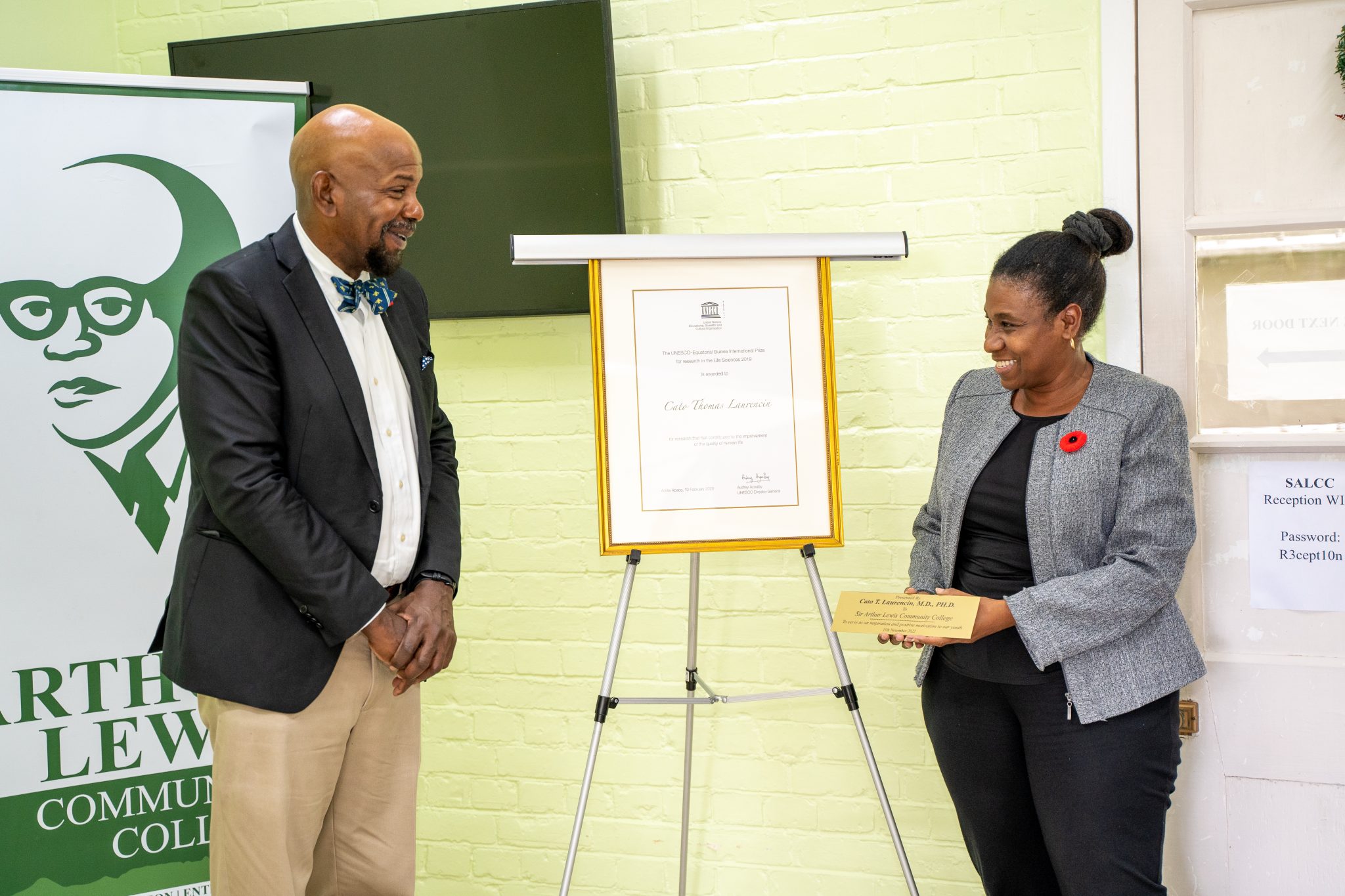 UConn and Dr. Cato T. Laurencin Celebrated by St. Lucia - UConn Today