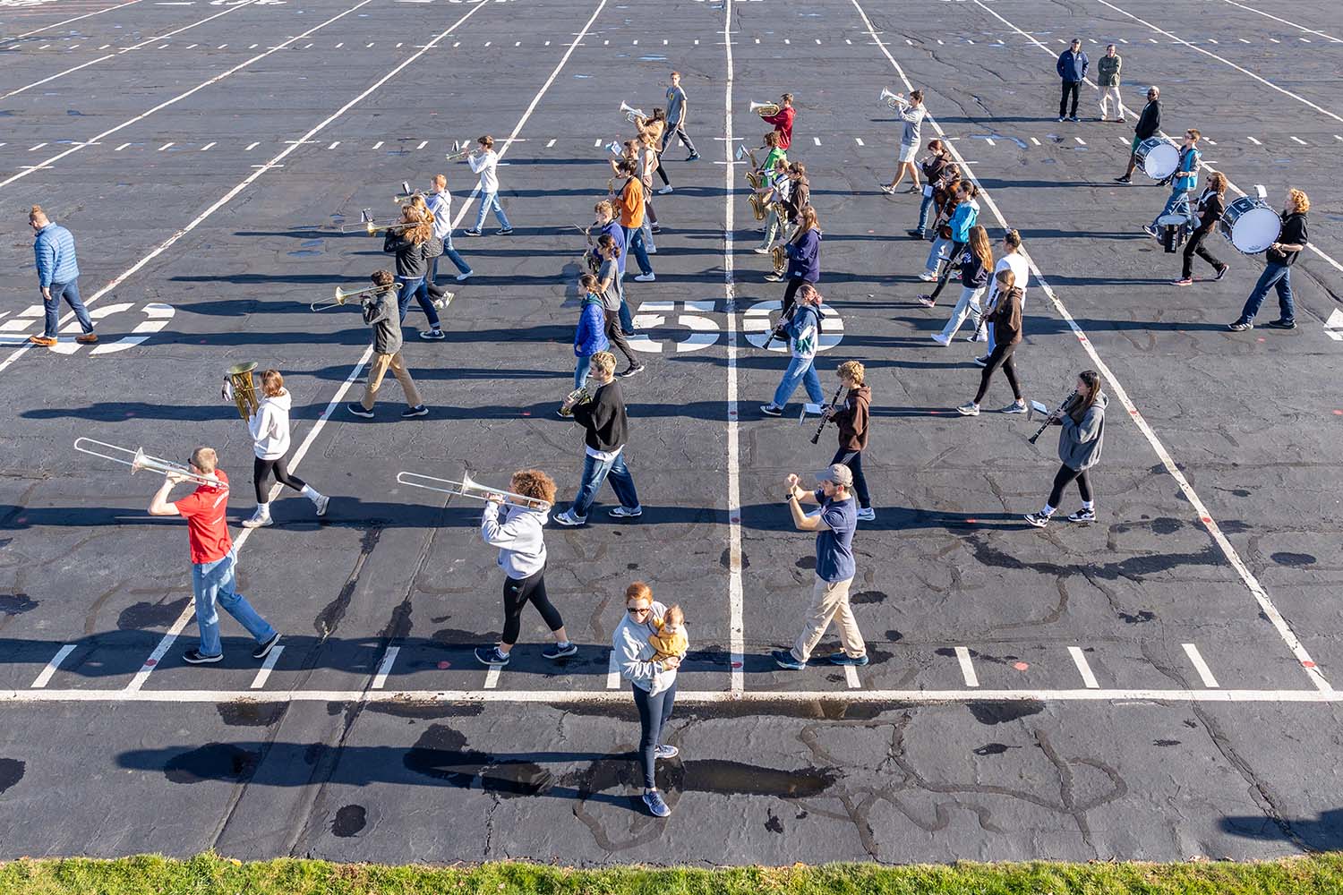 UCMB Leaders Help High School Marching Bands ‘Look Great, Sound Great ...
