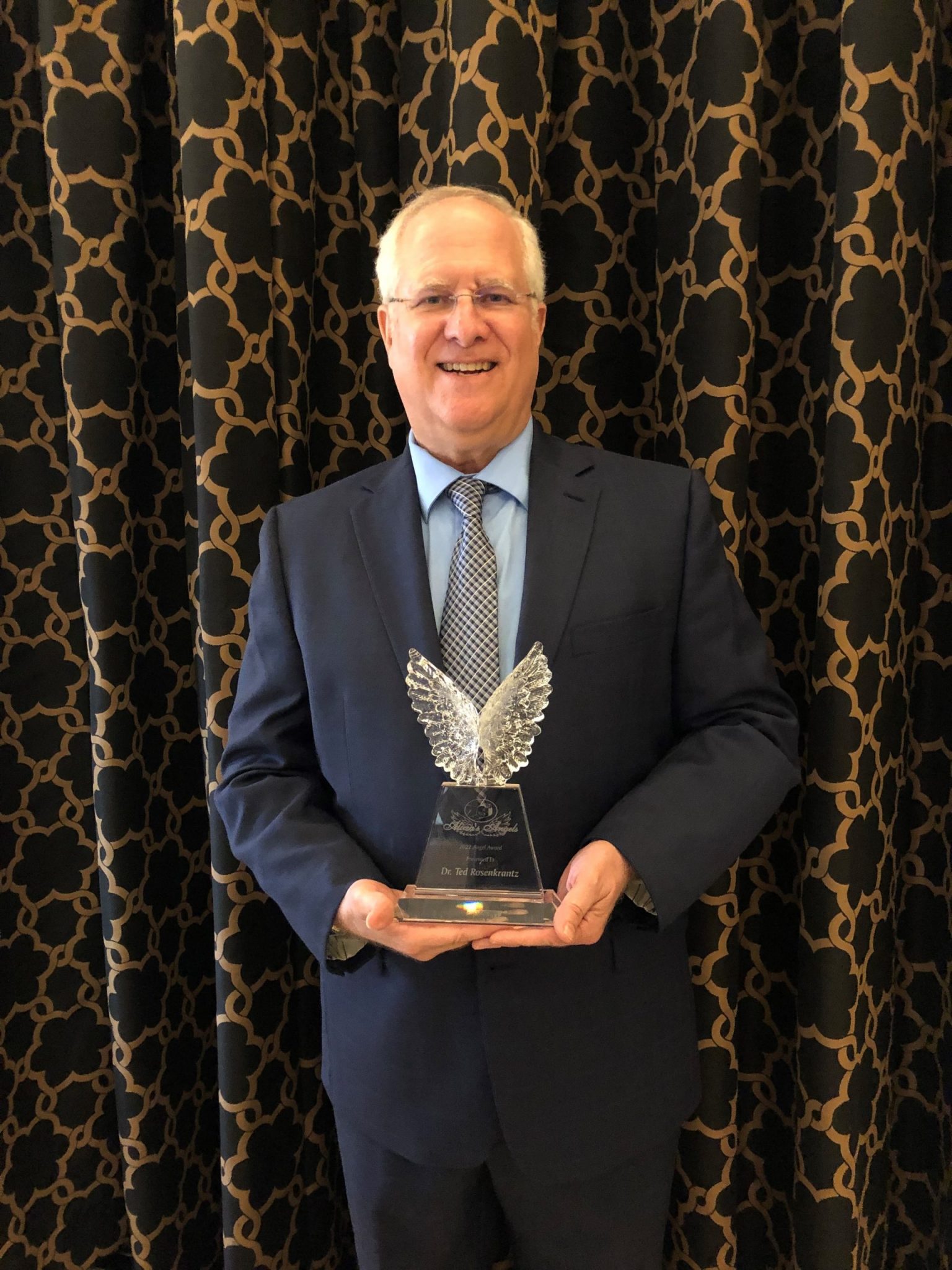 Dr. Ted Rosenkrantz Awarded the 2022 Alicia’s Angels 'Angel Award ...