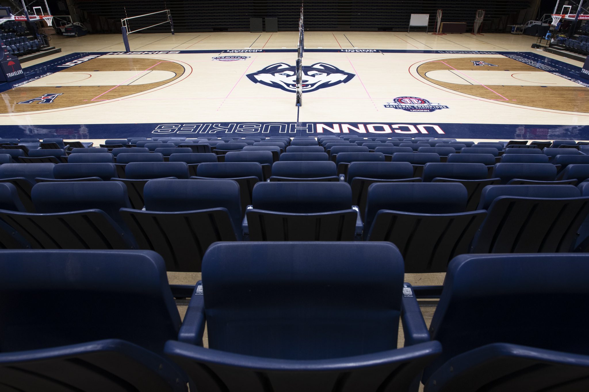 Gampel Pavilion Court, Iconic but Wearing Out, to be Replaced After ...