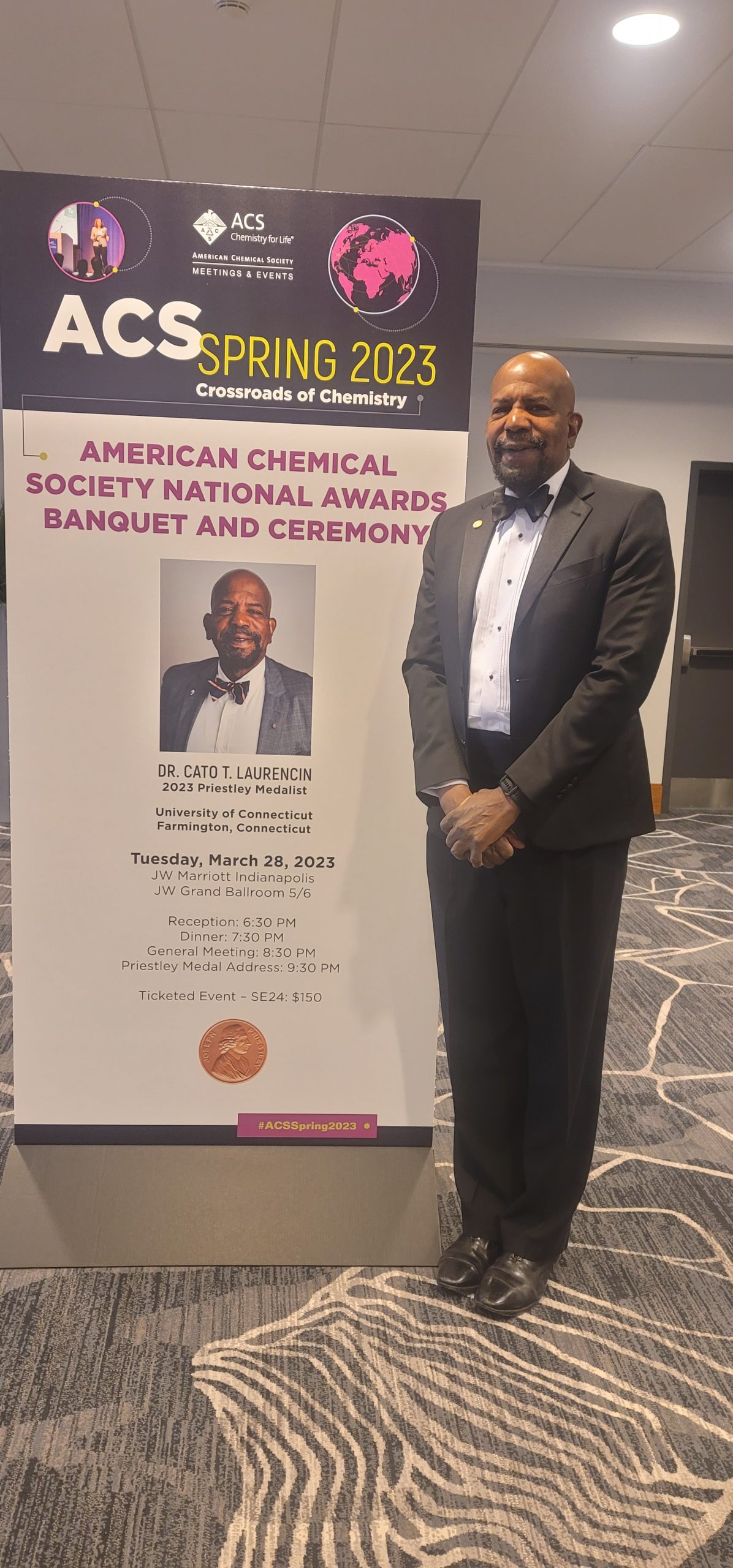 Dr. Cato T. Laurencin Awarded by the American Chemical Society ...