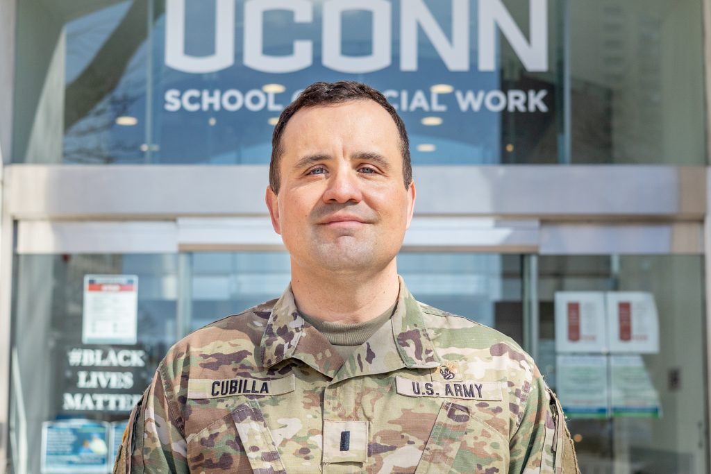 Robert Cubilla '23, School of Social Work - UConn Today