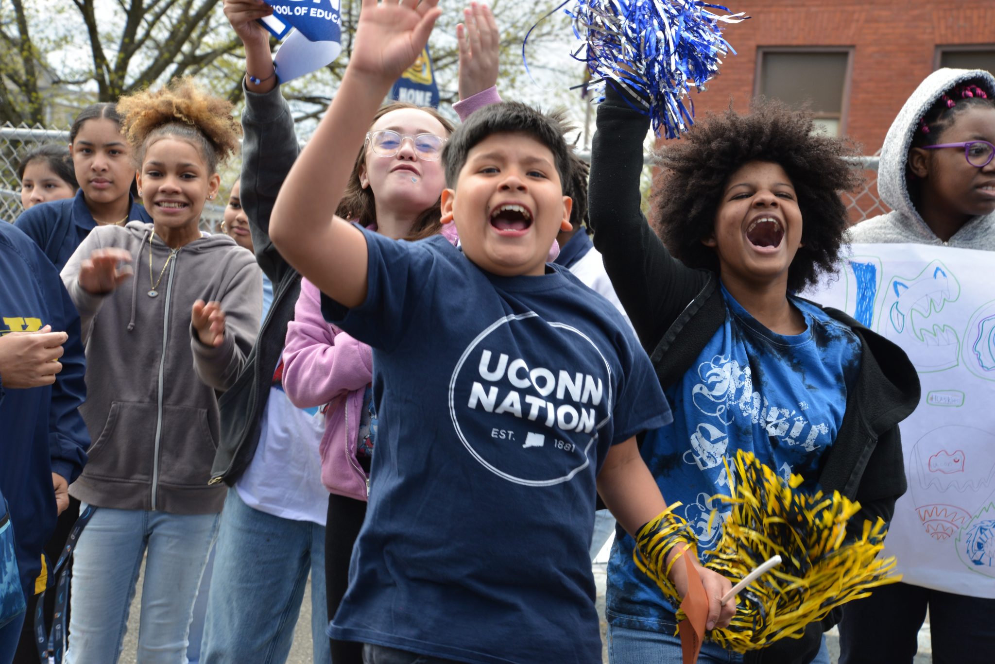 Kennelly School in Hartford Celebrates Fourth Annual UConn Day - UConn ...