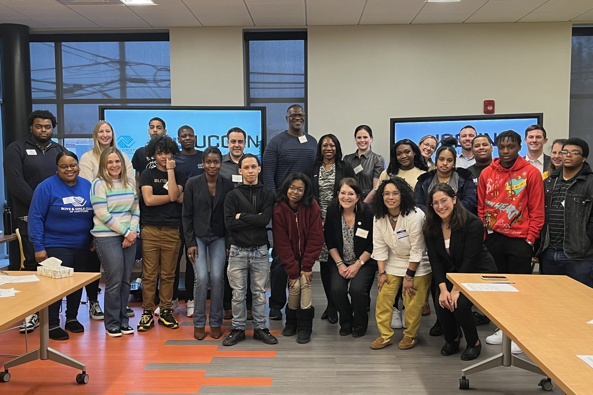 UConn Law and Otis 'Lift the Law' with Boys & Girls Club - UConn Today