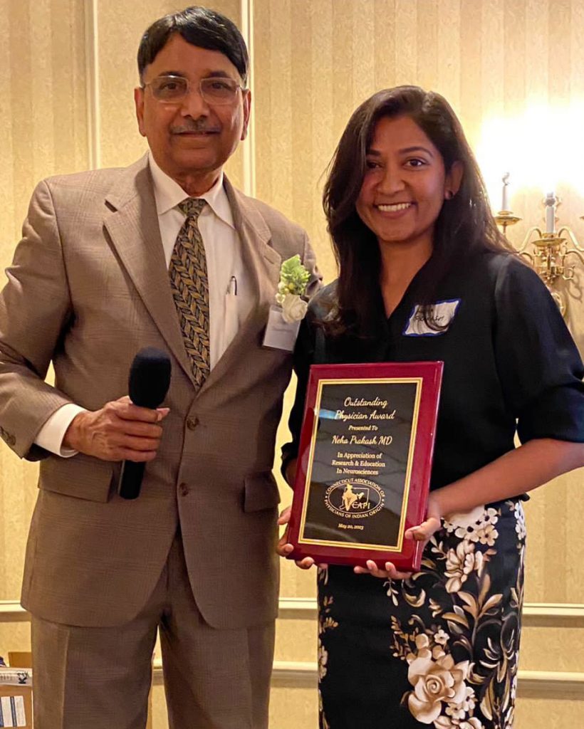 Dr. Neha Prakash Named ‘Outstanding Young Physician’ - UConn Today