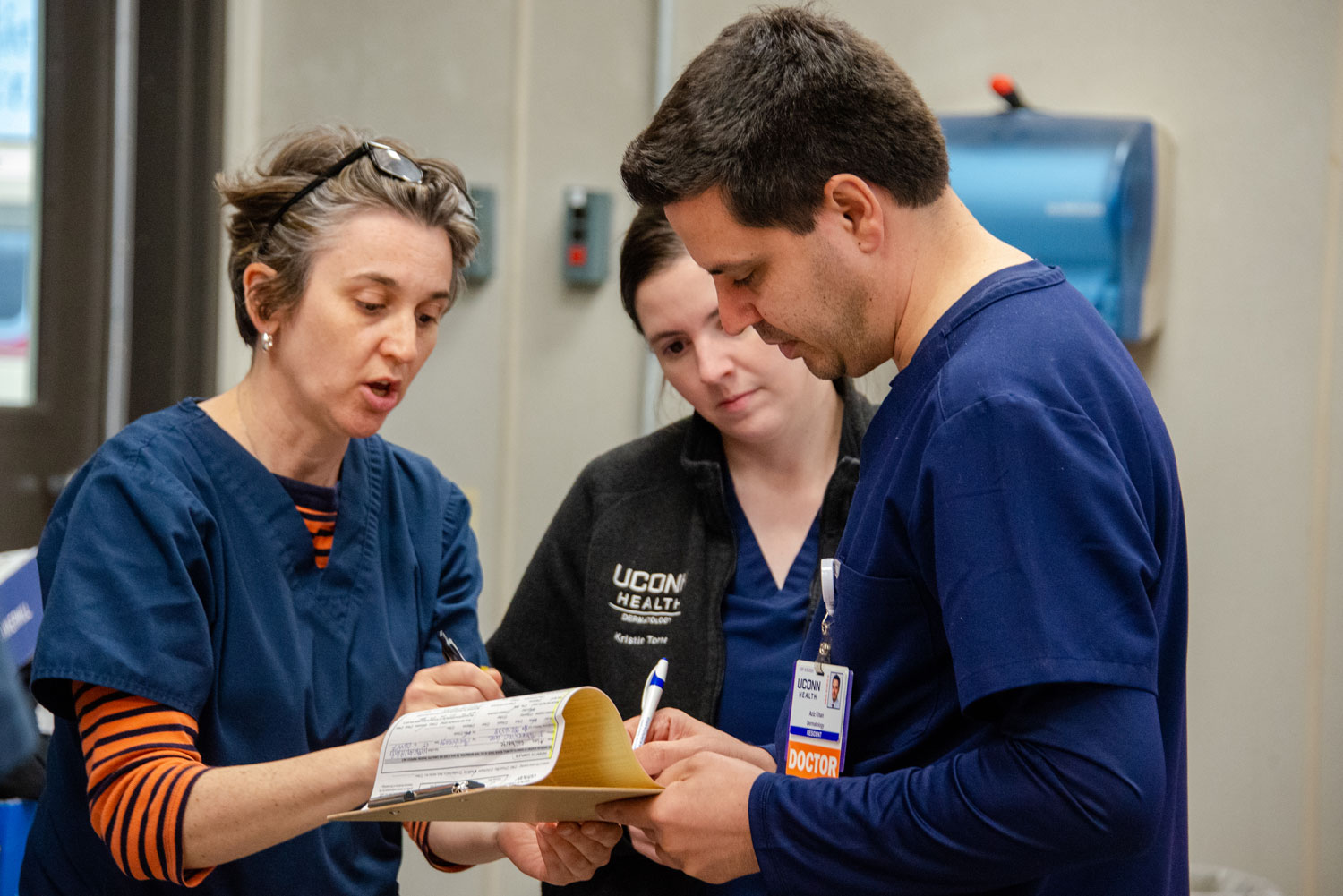 UConn Health Screens Firefighters for Skin Cancer - UConn Today