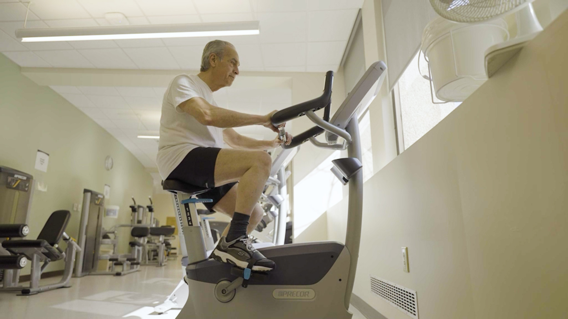Exercise Enthusiast Back at the Gym Following Successful Augmented ...