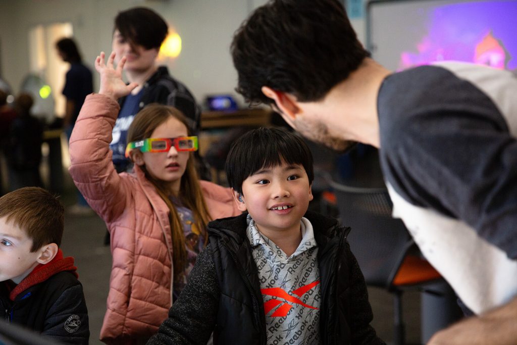 Magnets, Optics, and Space: Second Graders Visit CLAS Physics Studios - UConn Today