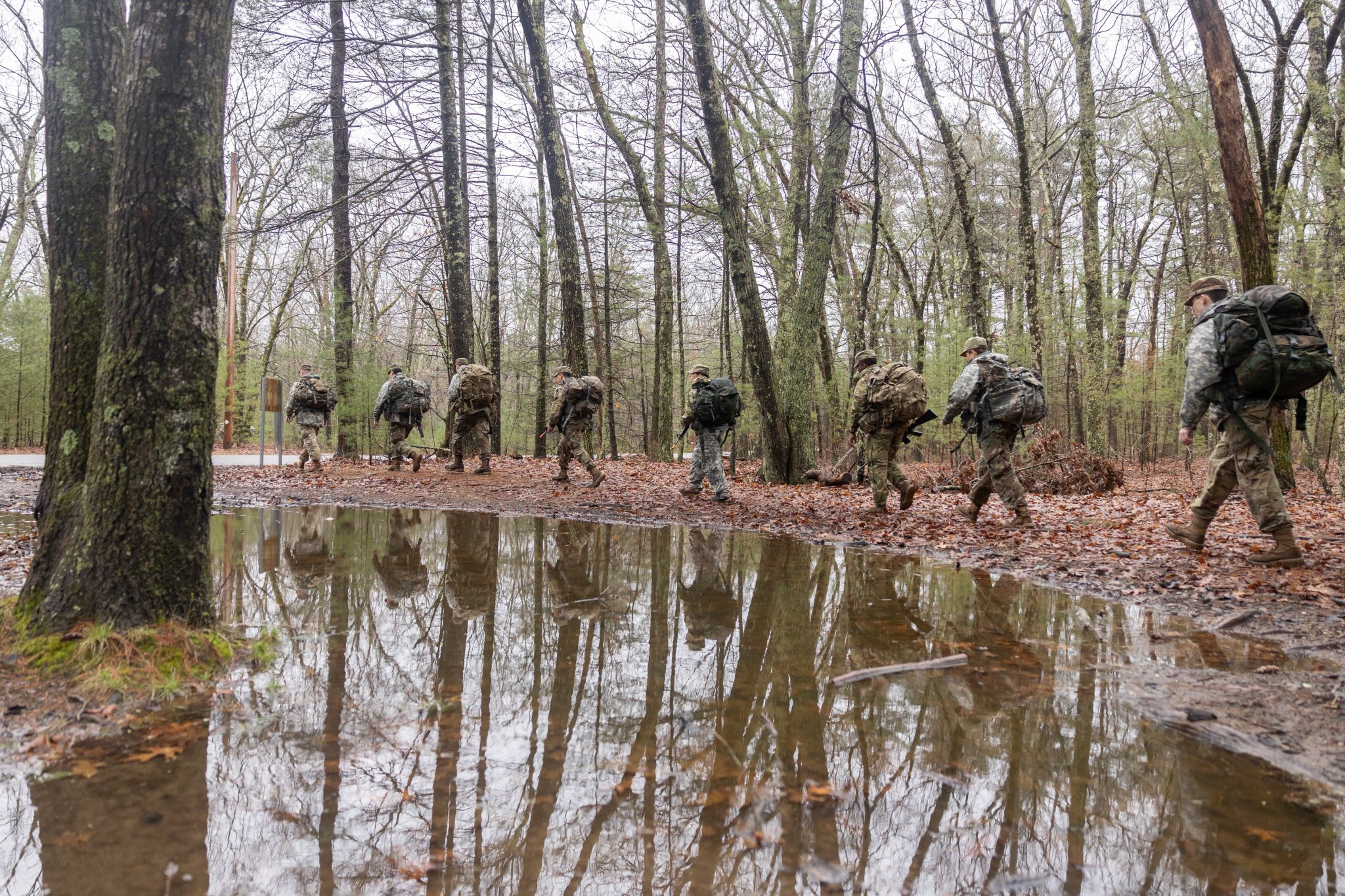 UConn Army ROTC Training - Both in the Forest and Classroom – Prepares ...