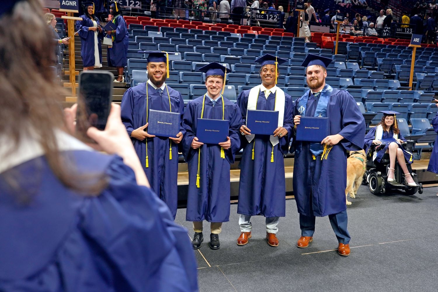 Scenes from CAHNR Commencement - UConn Today