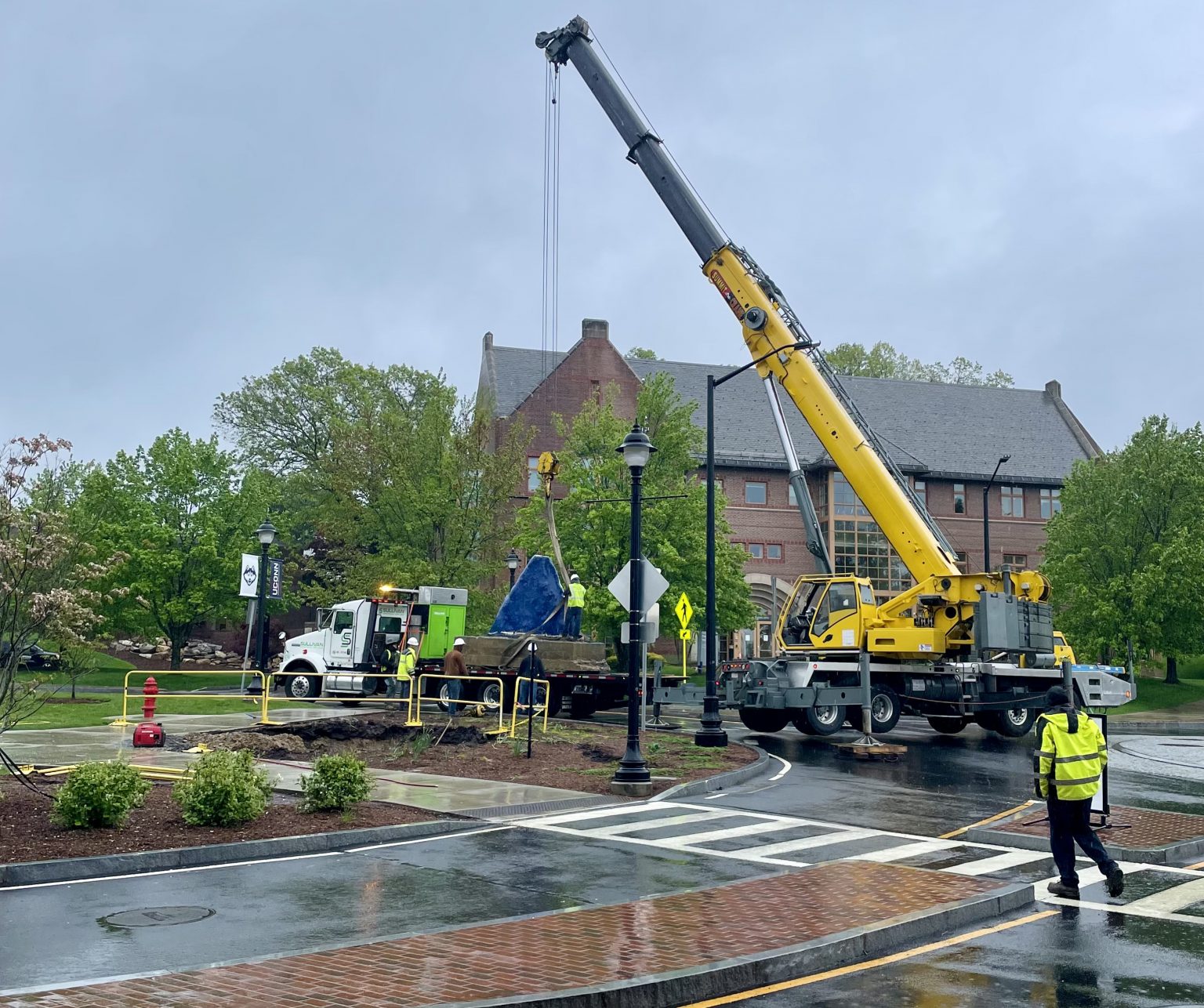 Spirit Rock Settles Into New Home in Central Quad of Storrs Campus ...