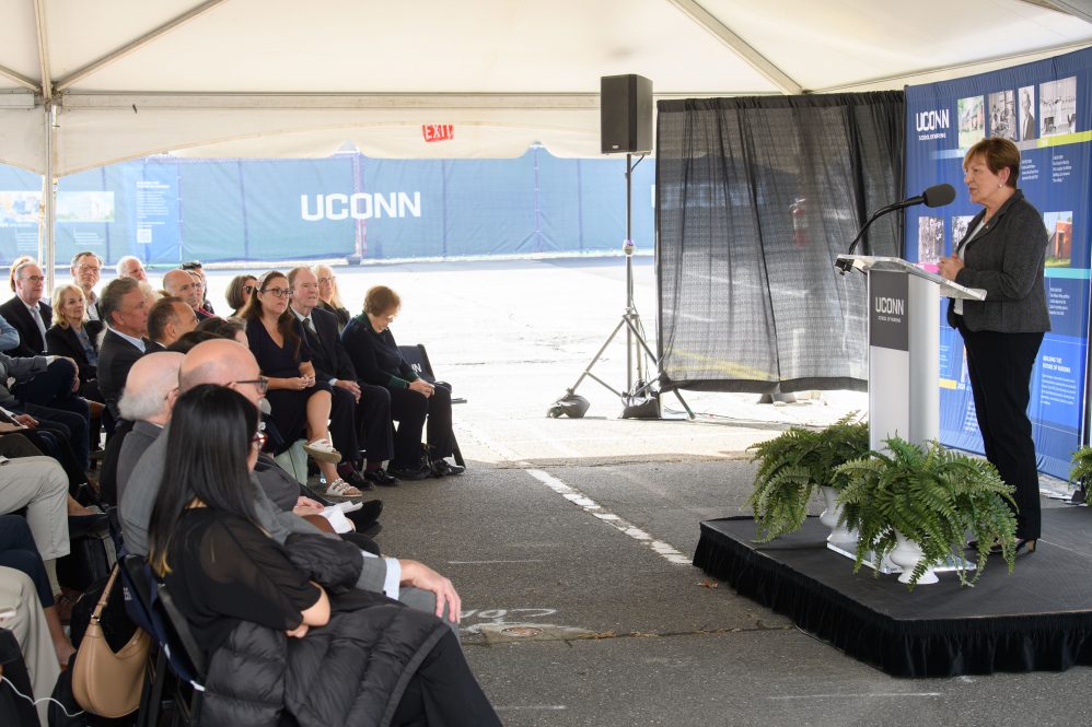 Groundbreaking Celebrates State-of-the-Art Nursing Building - UConn Today