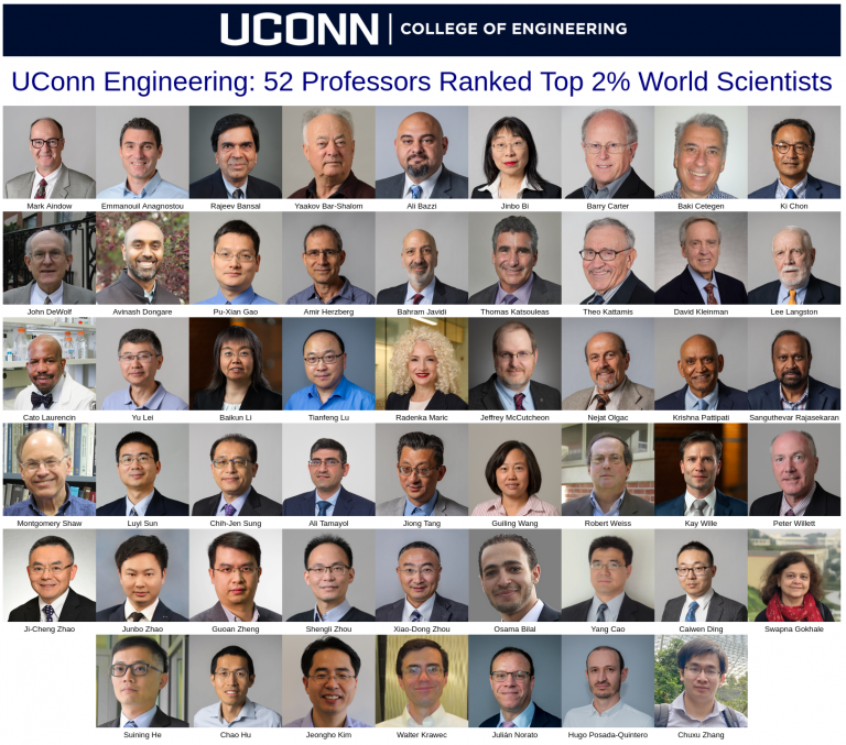 52 UConn Engineering Faculty Among World’s Top 2% of Scientists - UConn ...