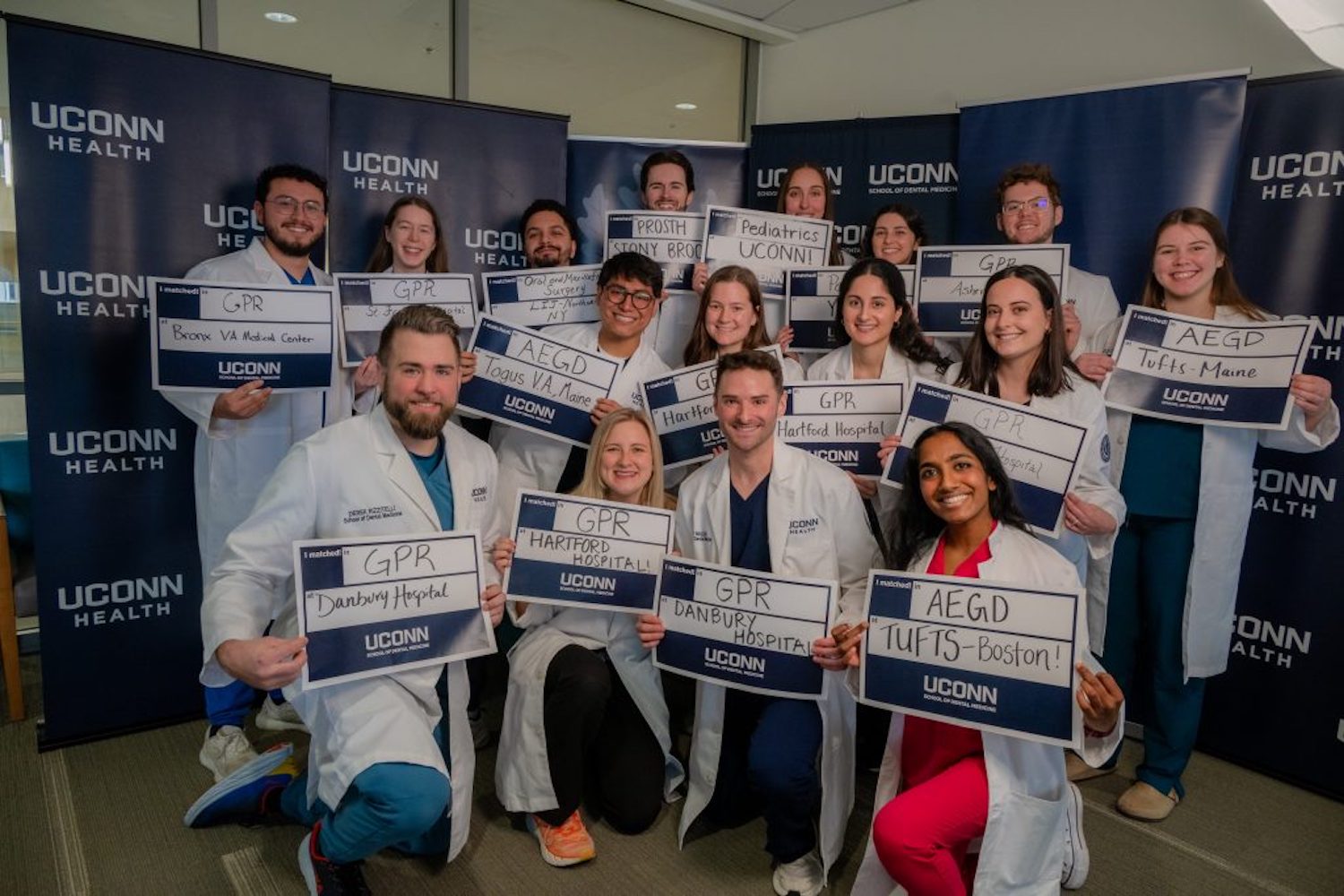 Dental Students Celebrate their Matches - UConn Today