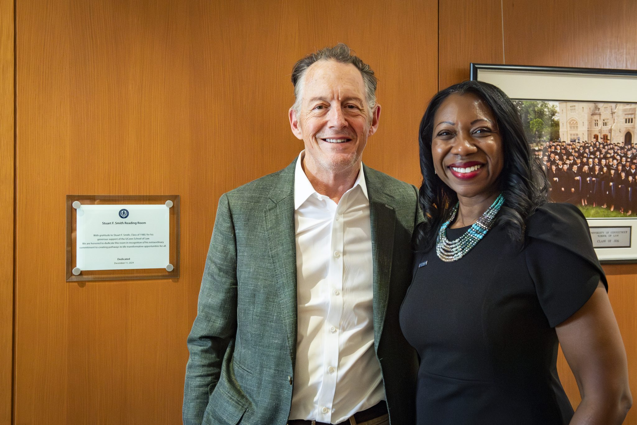 UConn Law Graduate Honored for Generosity and Impact - UConn Today