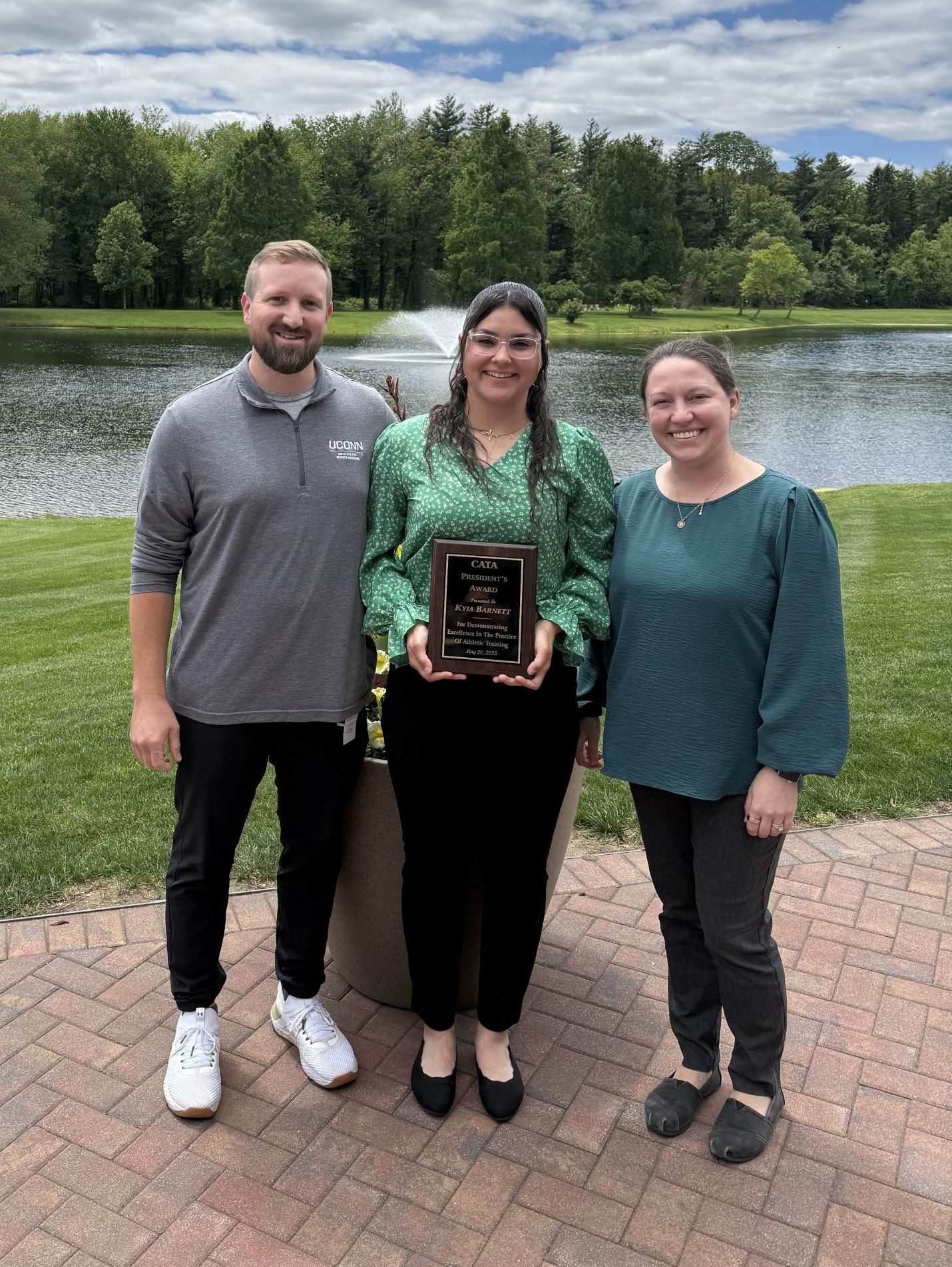 UConn Athletic Trainer Honored After Saving a Life - UConn Today