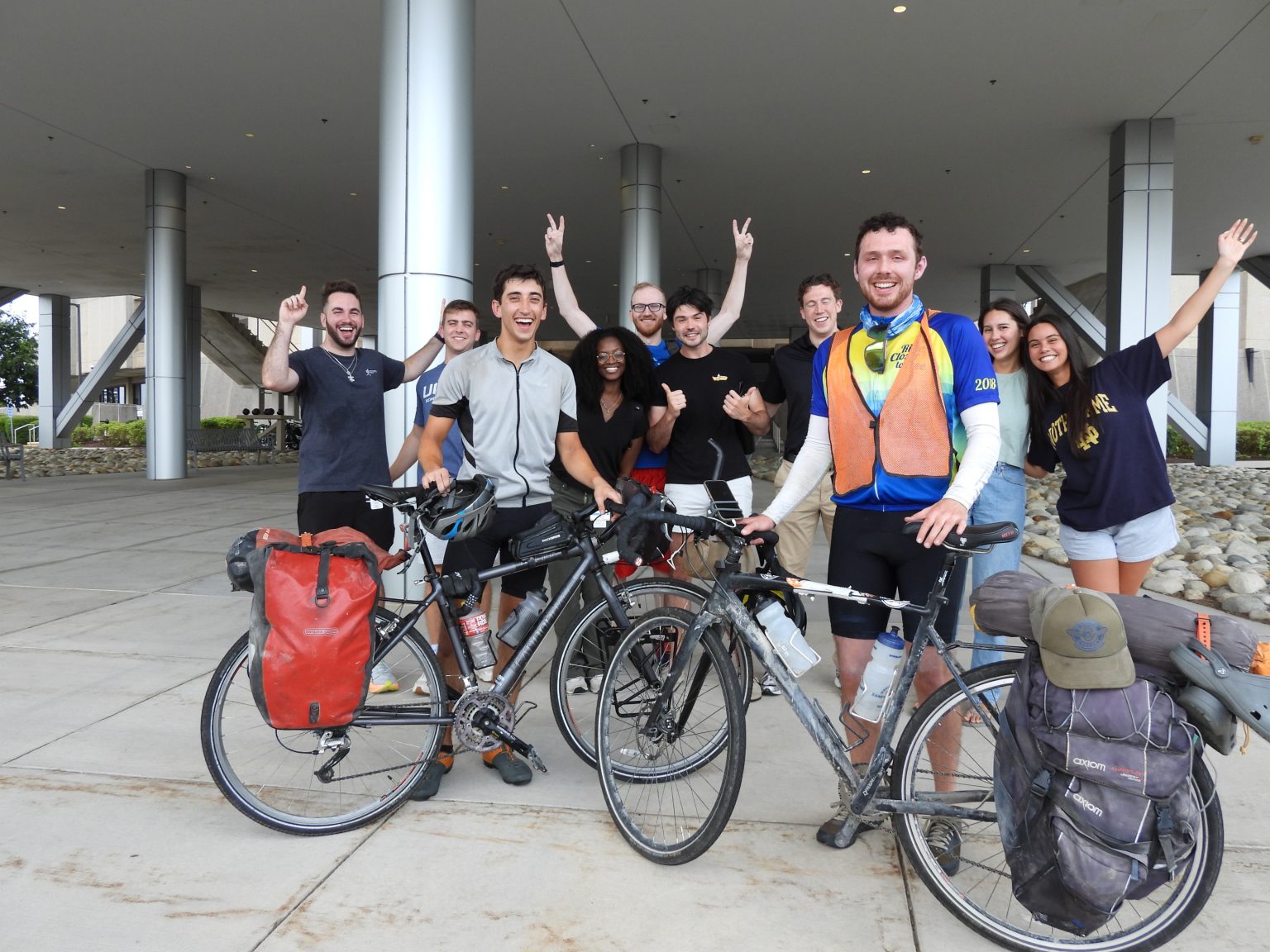 UConn Medical Students Bike Cross-Country for Suicide Prevention - UConn Today