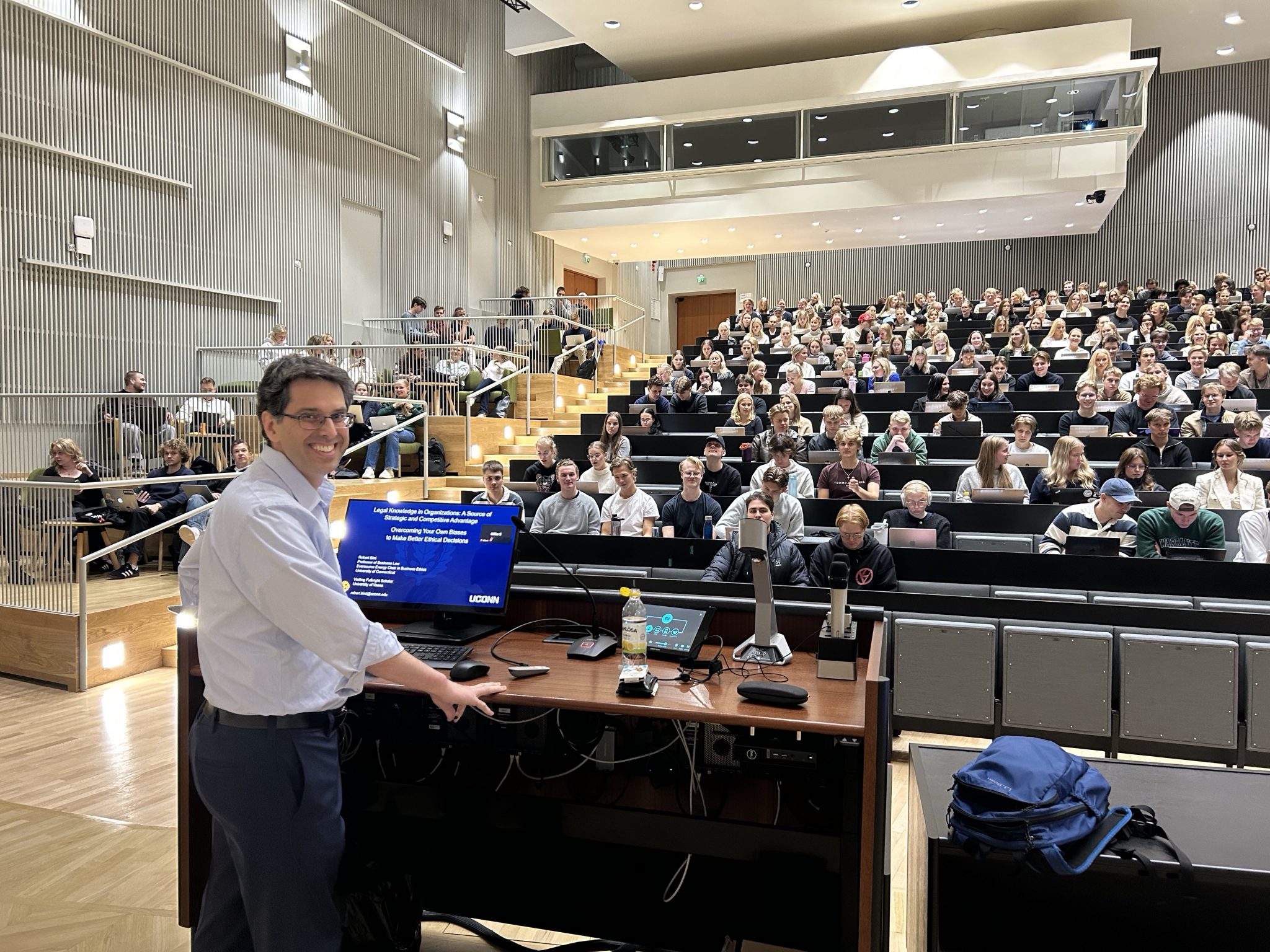 School of Business Professor Robert Bird Has Transformational Fulbright ...